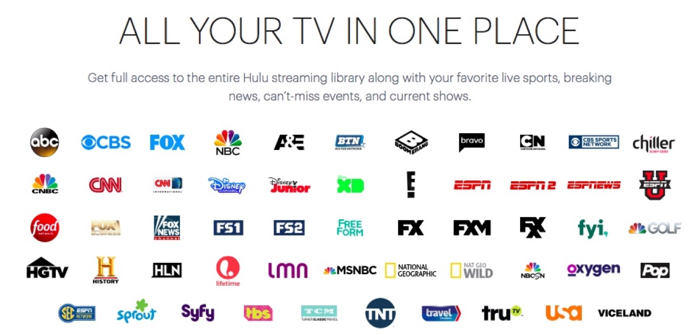 Hulu launches Live TV beta – Six Colors