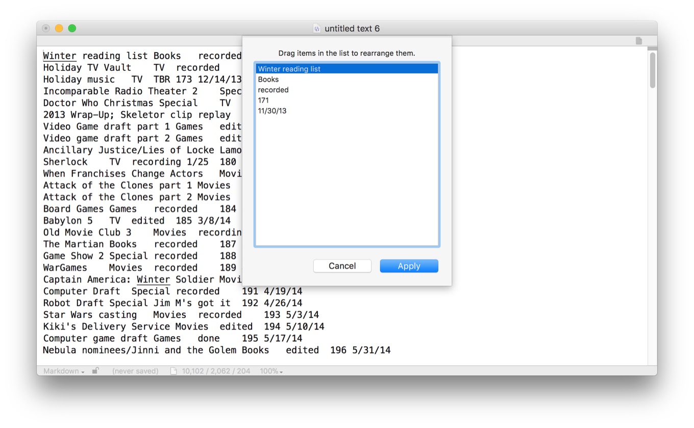 BBEdit 12: Here’s to a million more – Six Colors
