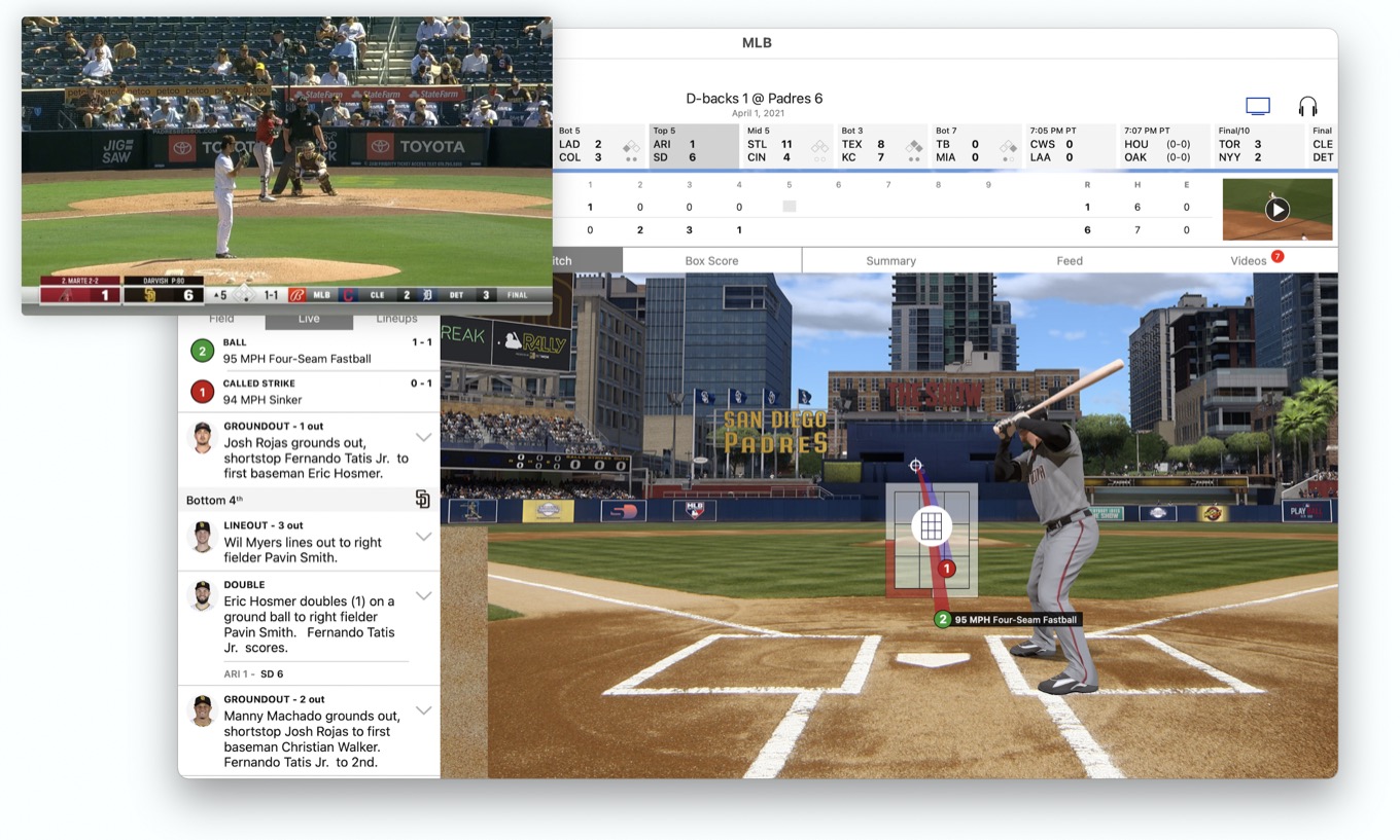 PSA: The MLB iPad app works on M1 Macs – Six Colors