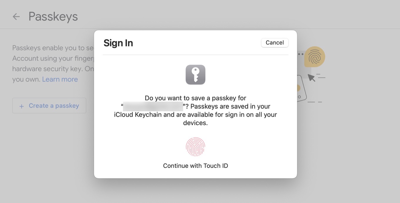 Google adds passkeys for accounts – Six Colors