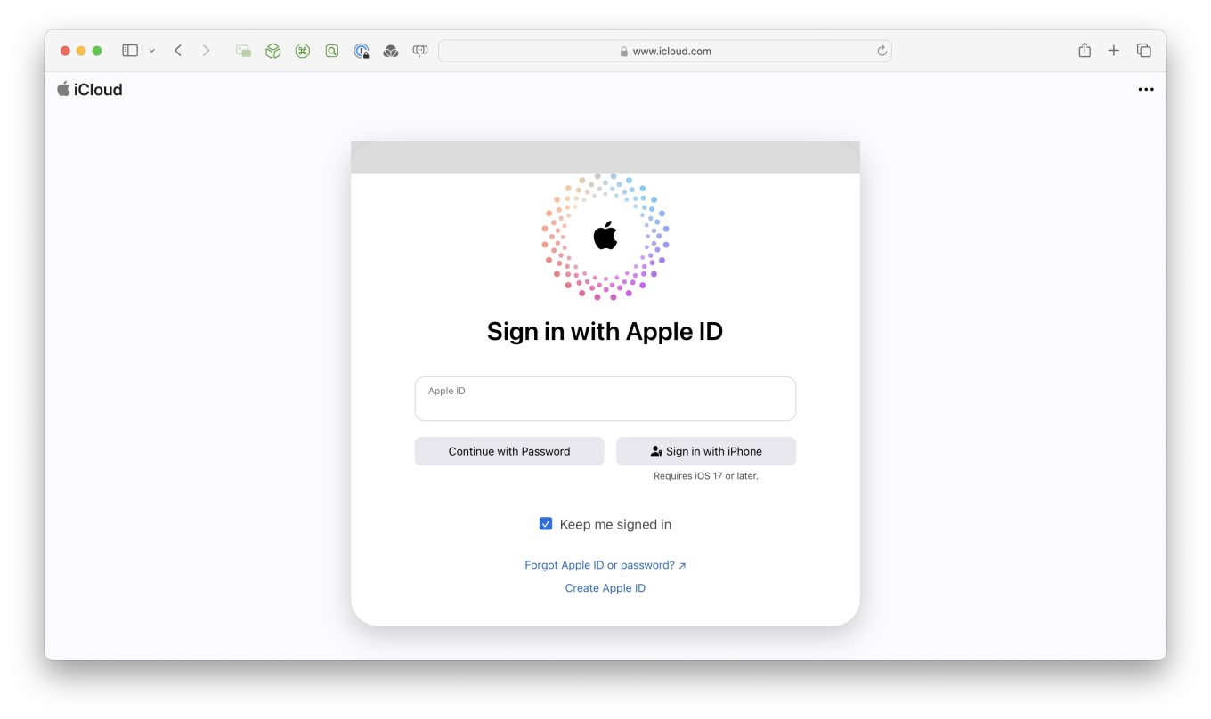 Apple adds passkeys to Apple ID, iCloud logins – Six Colors