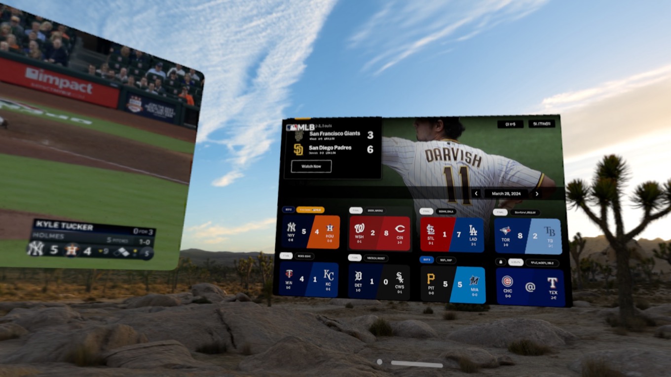 MLB for visionOS strikes out on Opening Day – Six Colors