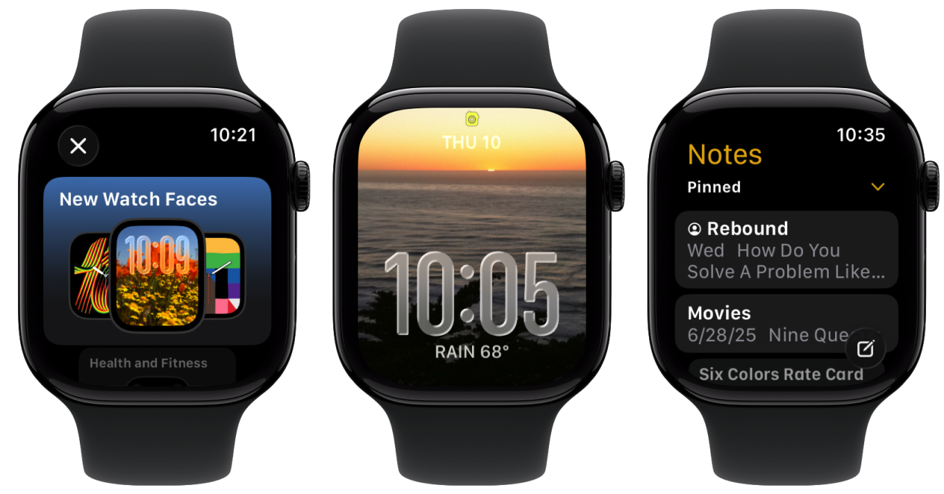 First Look: watchOS 26 Public Beta – Six Colors
